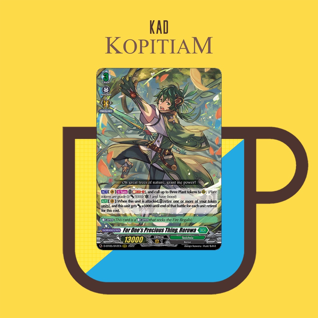 Cardfight Vanguard overDress D-BT05 EN Stoicheia (RR & RRR) | Shopee Malaysia