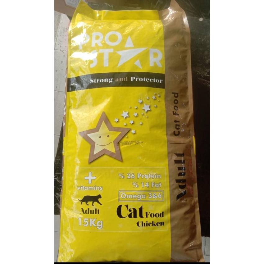 PRO STAR PREMIUM CAT FOOD 15KG | Shopee Malaysia