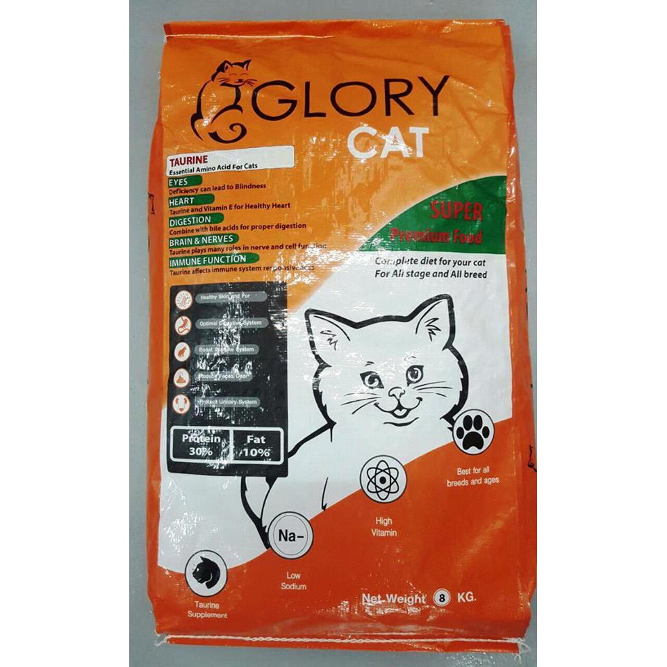 Glory Cat - Cat & Kitten Food (1KG REPACK) - EXPIRY: JAN 2025 | Shopee ...