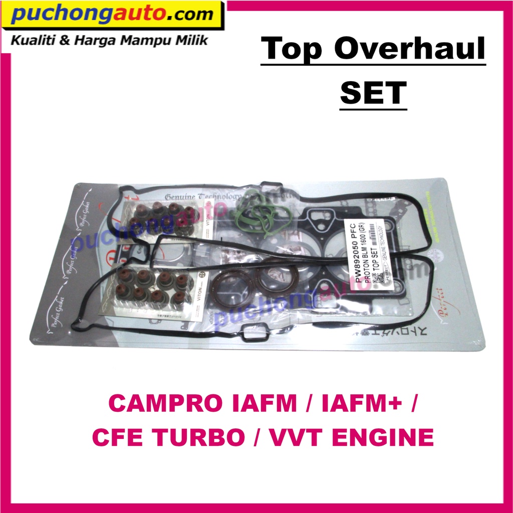 Top Set Gasket Overhaul Engine - Proton BLM FL FLX Persona Preve Exora ...