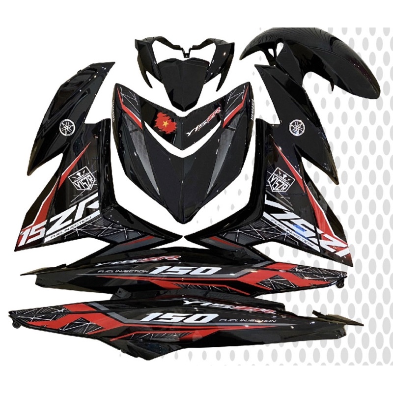 MAGIC BOY Y15 V2 PRO (5) RED /BLACK COVER SET (VIETNAM ORIGINAL LIMITED ...