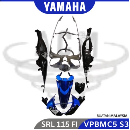 YAMAHA SRL 115 FI Lagenda Fuel Injection Full Body Cover Set SRL115 ...