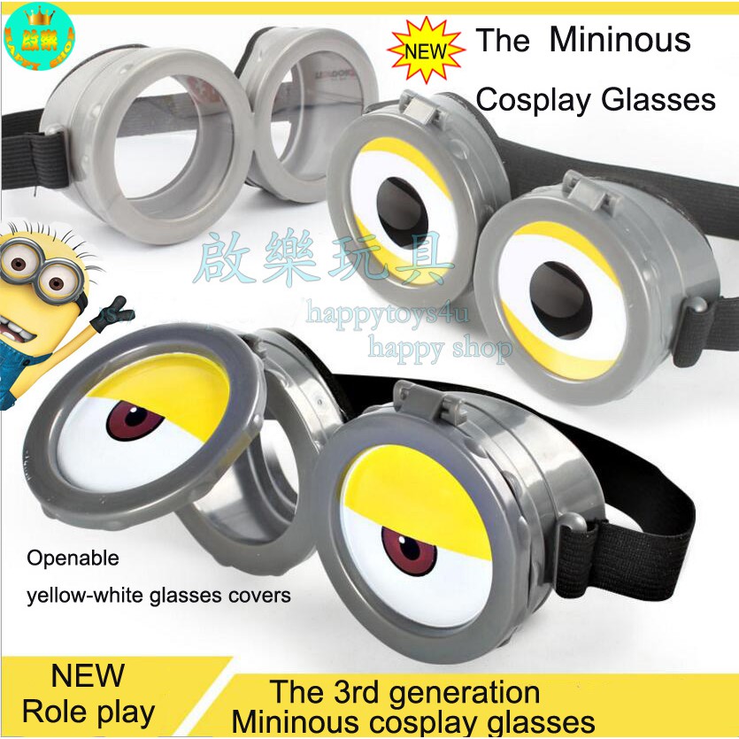 ️ The Minions Cosplay Glasses ️ Minion Despicable Me Glasses Pretend ...