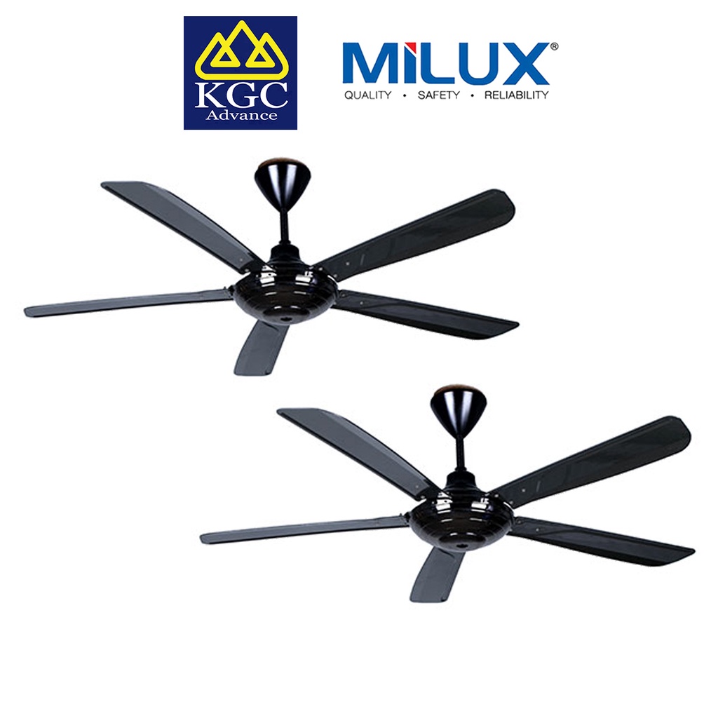 Milux 56" Ceiling Fan MCF-C211 GM (Twin Set) | Shopee Malaysia