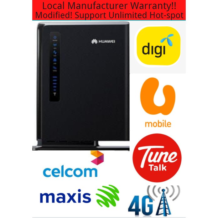🔥FreeDeliver🔥Good quality Modem Model HUAWEI E5172 Modem UNLIMITED ...