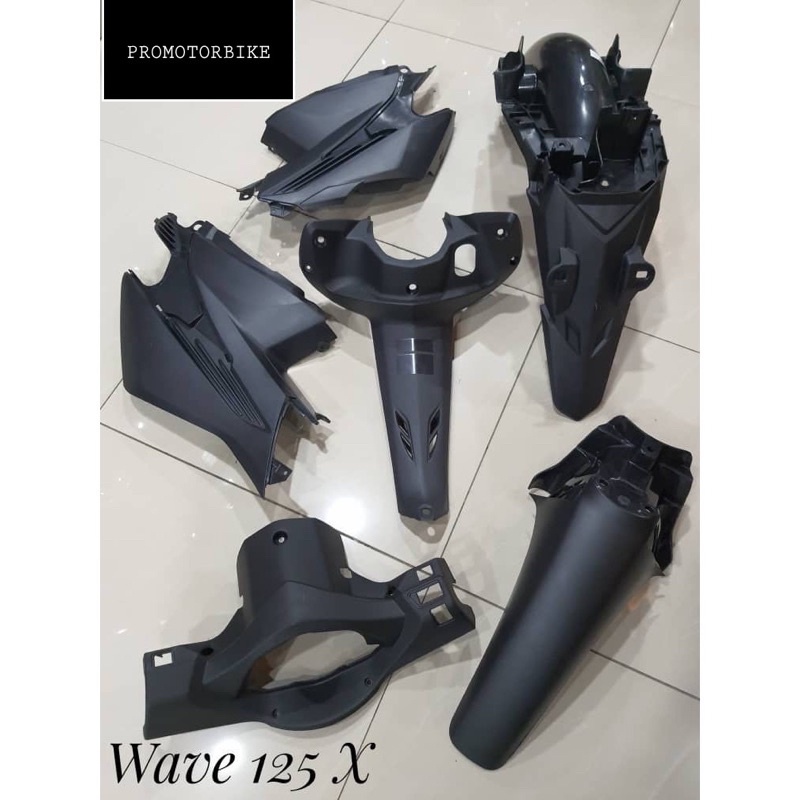 HONDA WAVE125 X ULTIMO WAVE 125 X WAVE125X COVERSET INNER HITAM COVER ...