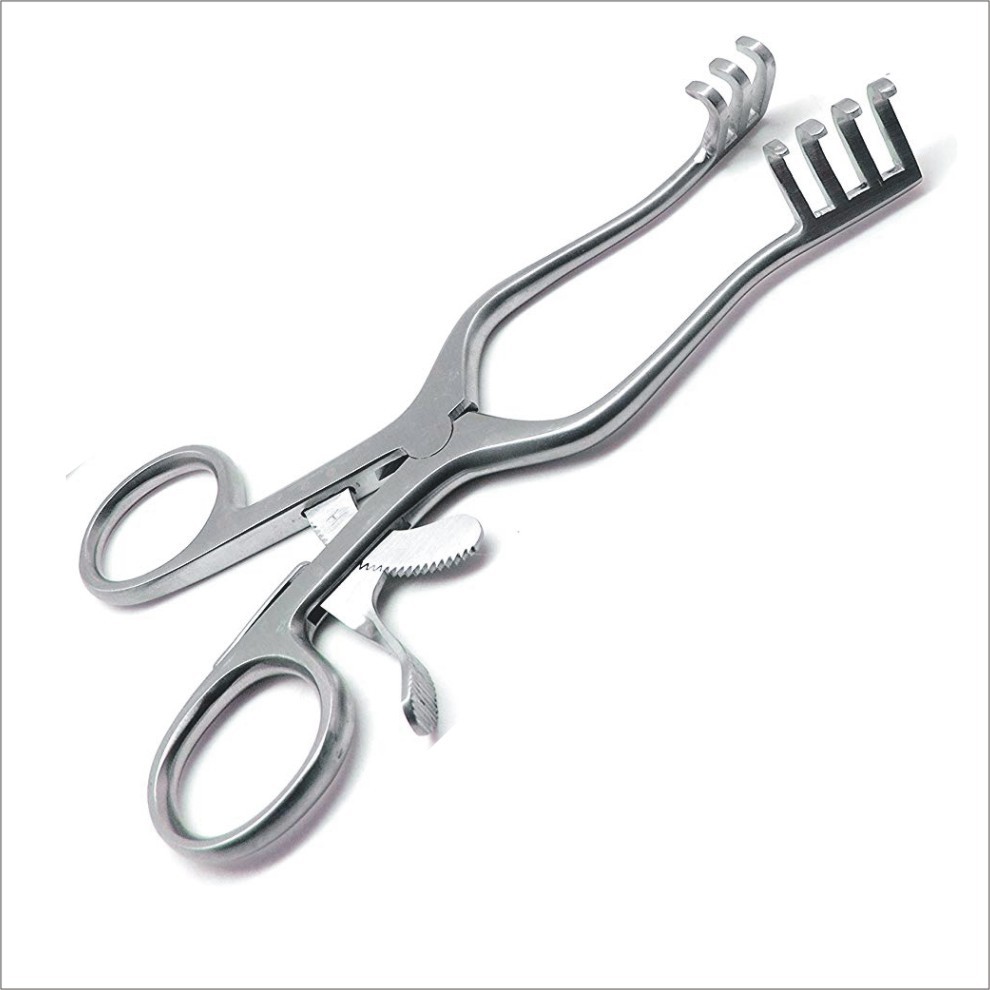 WEITLANER RETRACTOR BLUNT 3X4 PRONG 13CM SURGICAL MEDICAL USE | Shopee Malaysia