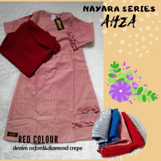 Nayara Series Original By Ahza Children 's Robe And Hijab Suits ...