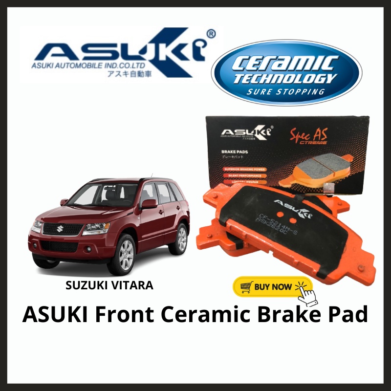 ASUKI Front Brake Pad Suzuki Vitara Grand Vitara Escudo Brake Suzuki Best Spare Part Ceramic ...