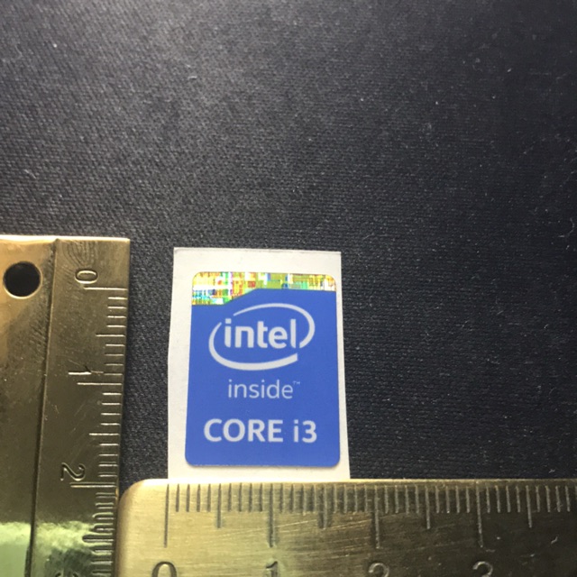 Original Core i3 gen 3/4/5 Sticker | Shopee Malaysia