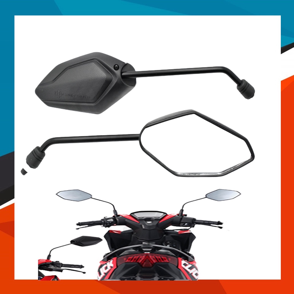 Honda Click Side Mirror Long Stem 3245 | Shopee Malaysia