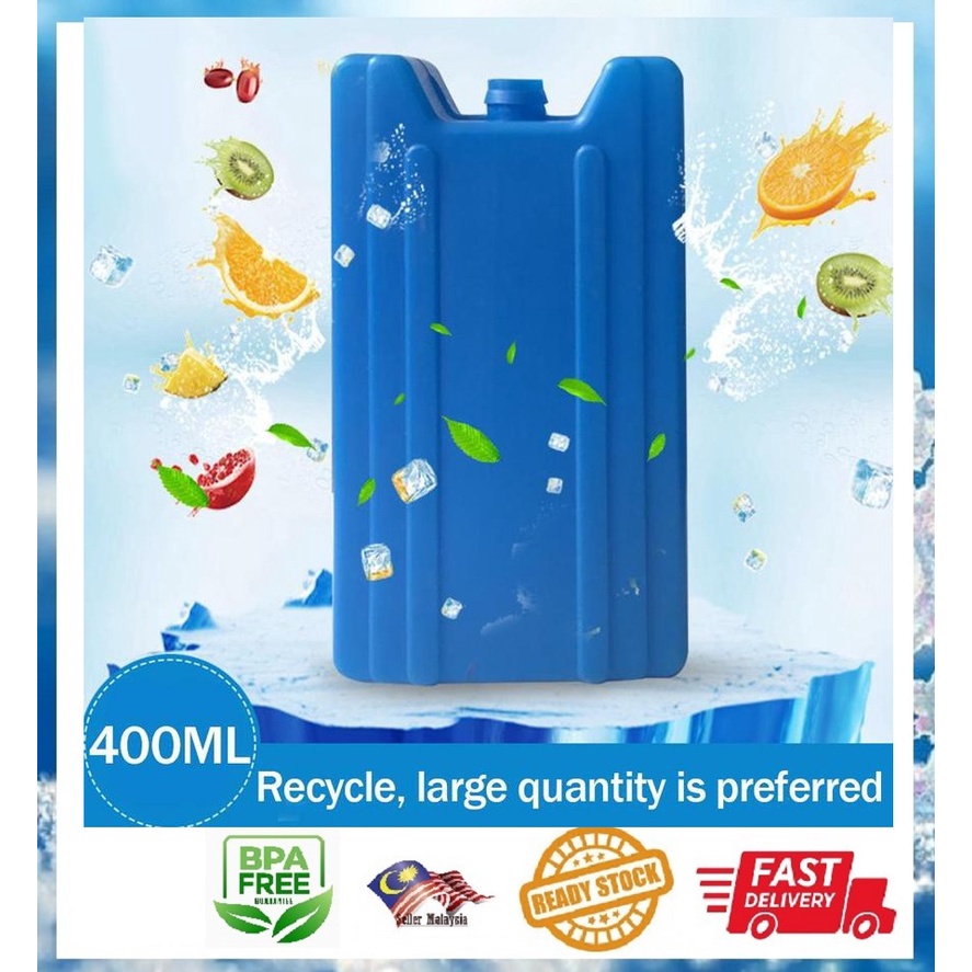 *PRO_ICE* 400mL Reusable Ice Packs(Blue) for Cooler or For Vaccine ...