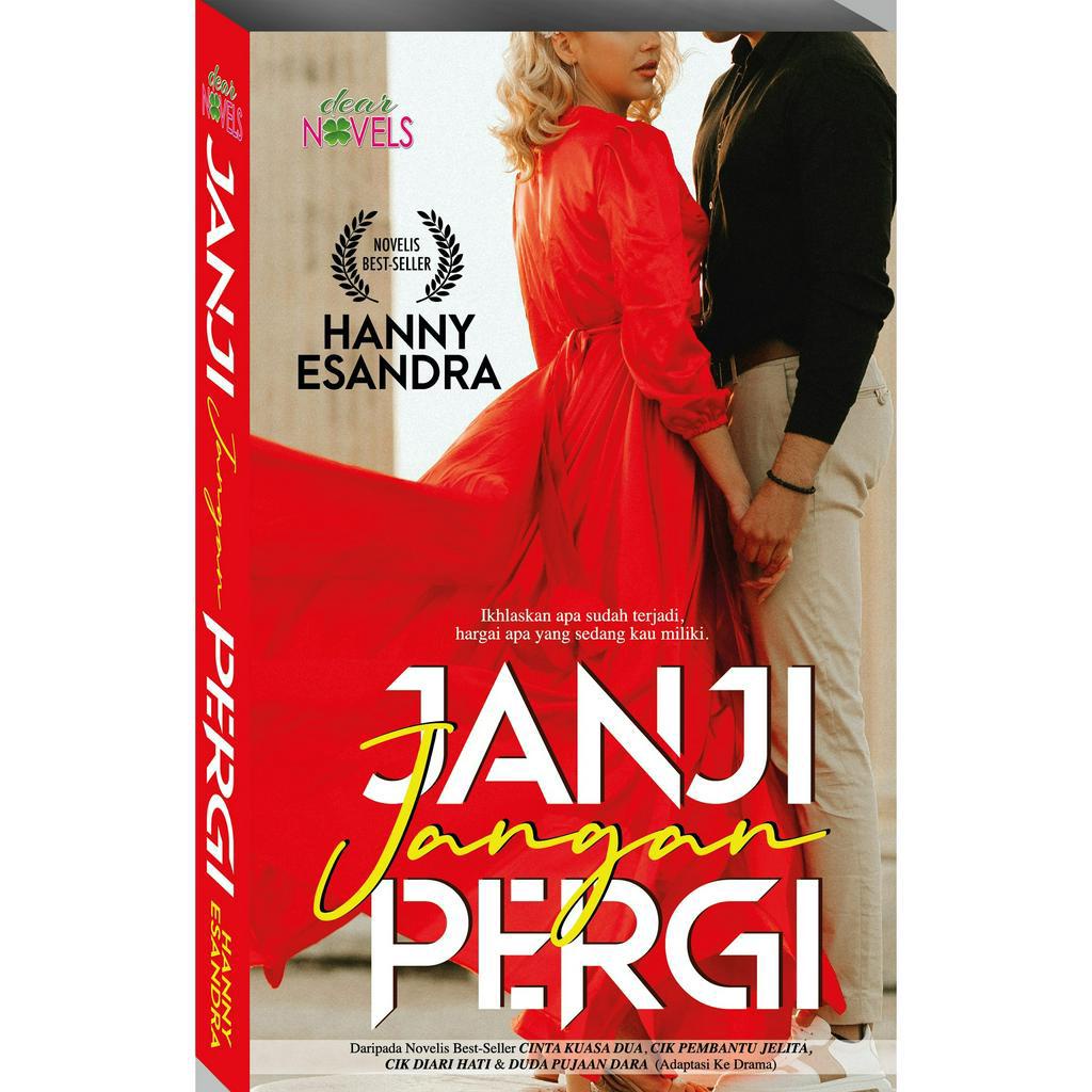 Novel JANJI JANGAN PERGI - Hanny Esandra [Cinta/Romantik] | Shopee Malaysia