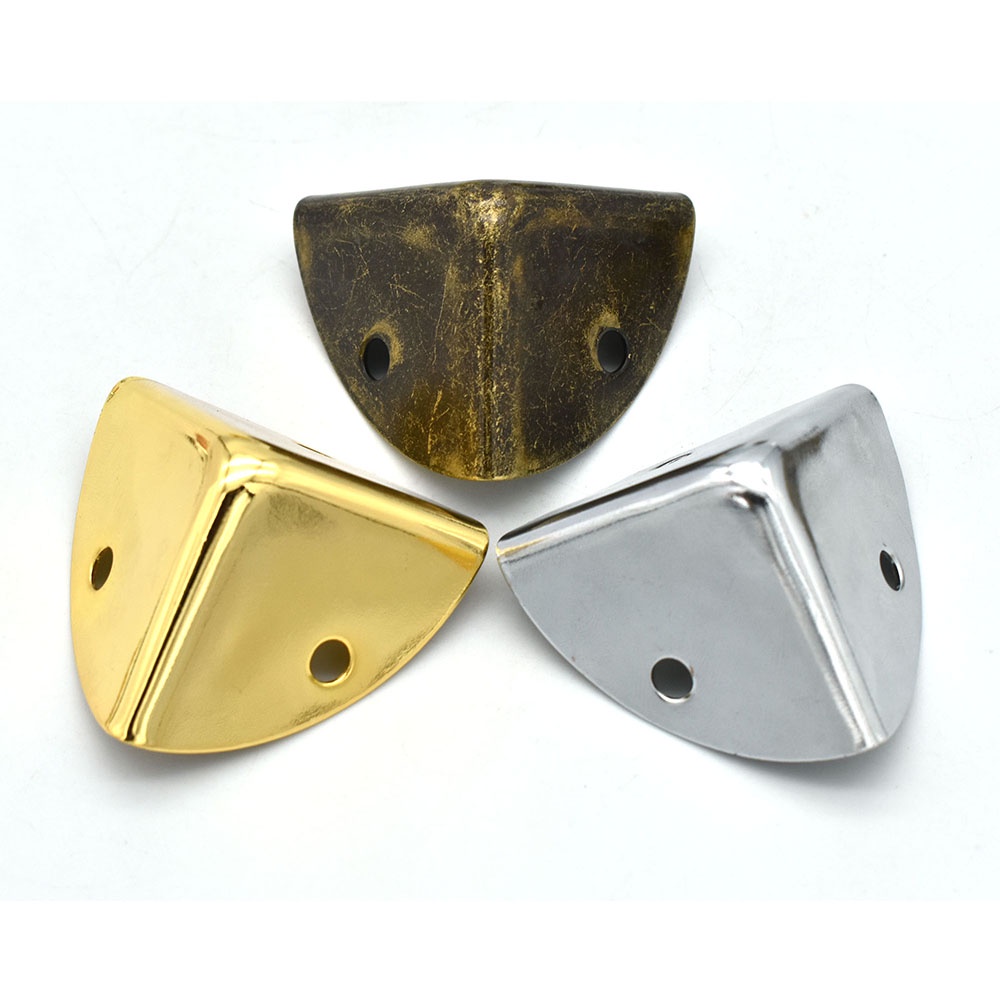 35mm Gold Box Corner Protector Triangle Metal Box Decorative Edge ...