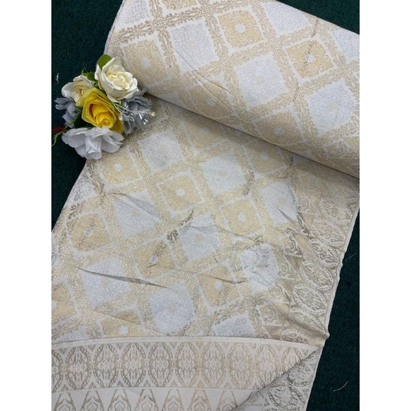 SONGKET TENUN BUNGA PENUH EXCLUSIVE | Shopee Malaysia
