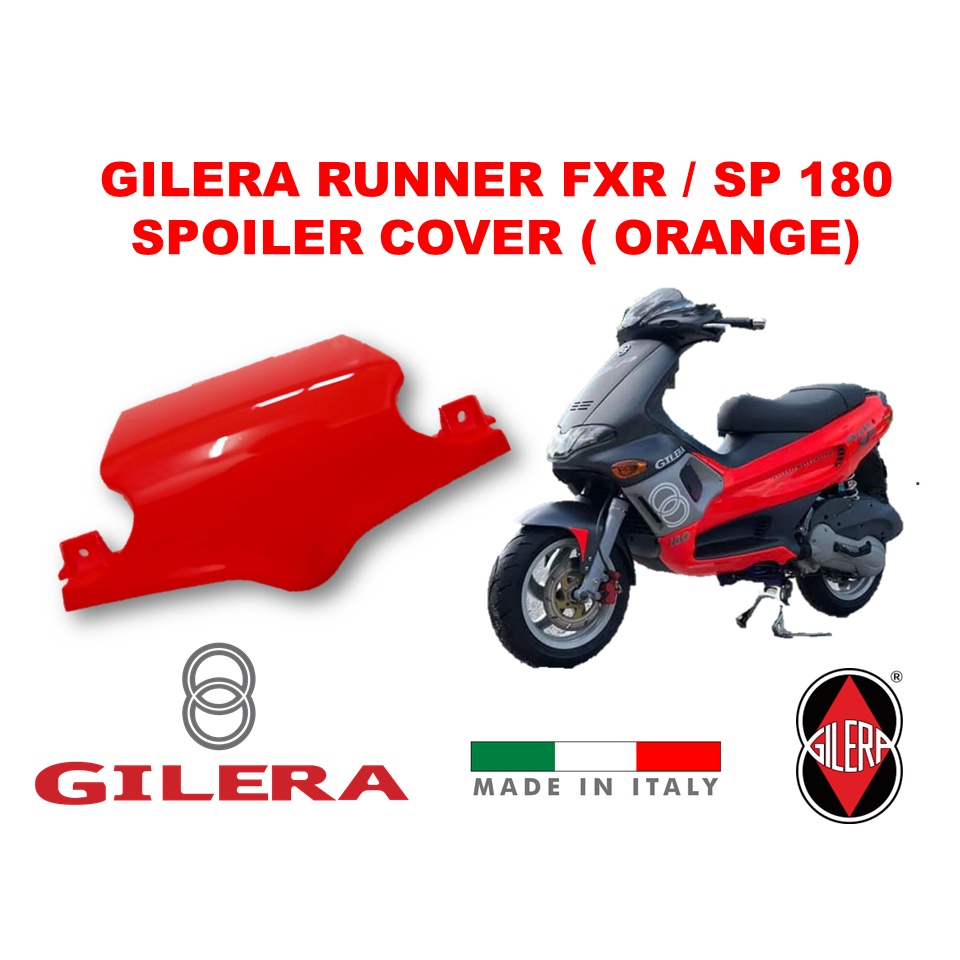 GILERA RUNNER FXR SP 180 SPOILER COVER ORANGE GREY | Shopee Malaysia