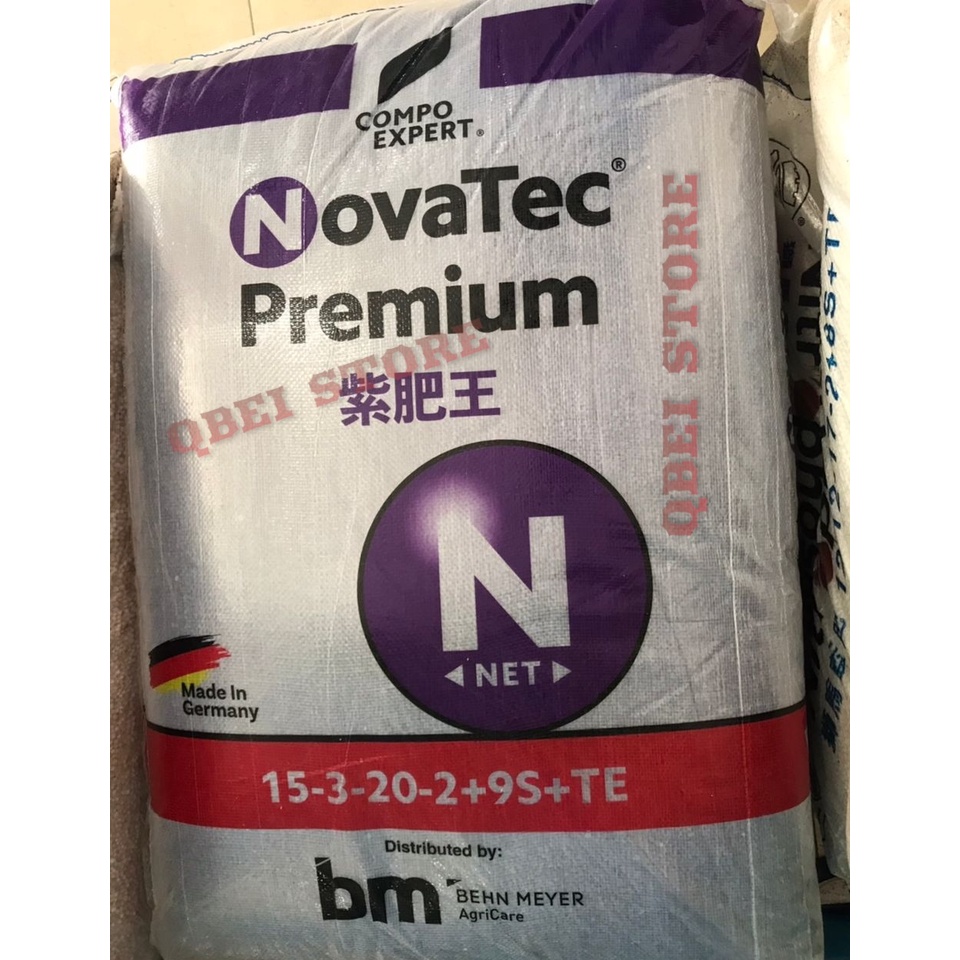 Baja Novatec Premium 15-3-20-2+10S+TE (500g dan 1kg repack) * Baja Buah ...