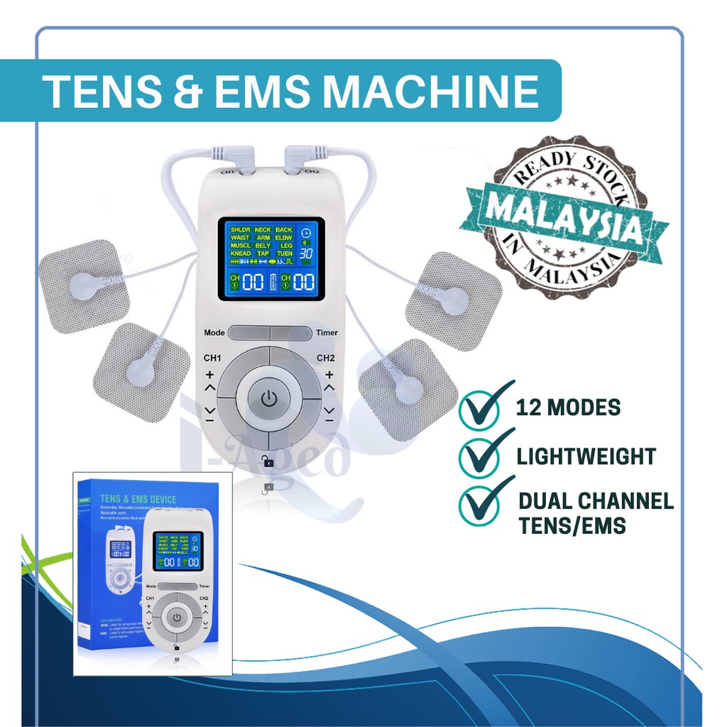 Tens Ems Machine Electronic Pulse Massager Massager Electrical Nerve