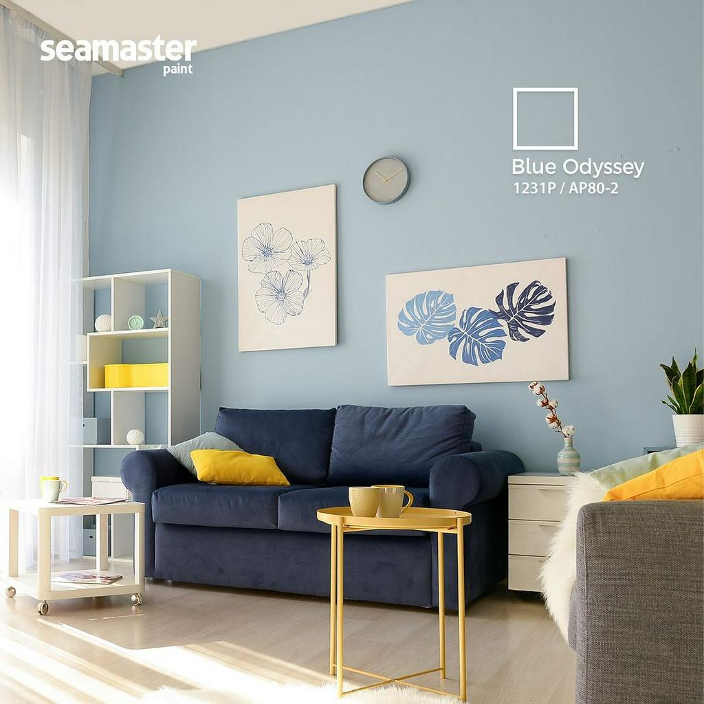 Seamaster Wall Tex 18L Wall Paint Interior Matt Finishing | Seamaster ...