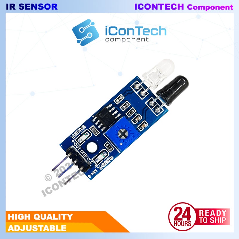 Infrared Module IR Sensor Obstacle Avoidance Sensor Arduino Car TT Car ...