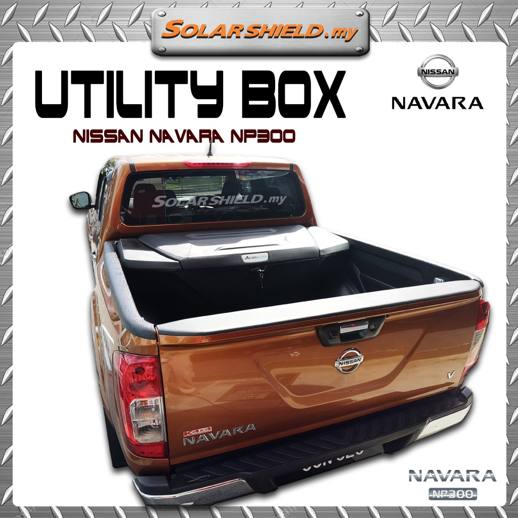 Nissan Navara 2015-2021 NP300 4X4 Aeroklas Utility Cargo Tool Box ...