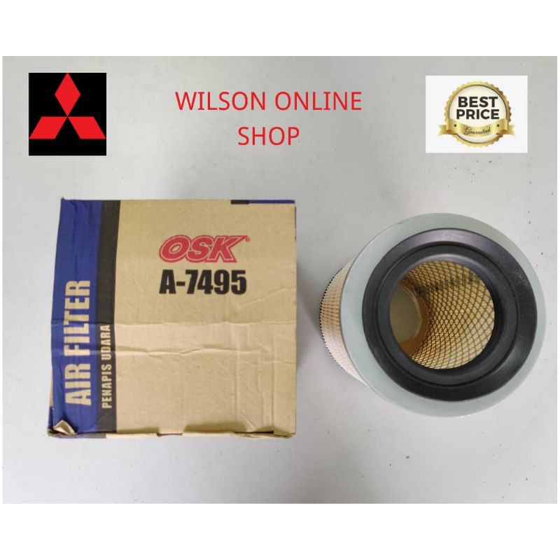 Osk Malaysia Air filter A-7495 Mitsubishi Canter FE639,FE637 | Shopee ...
