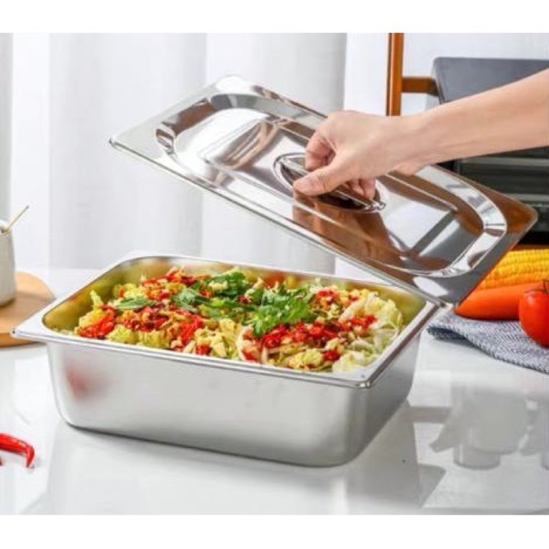 HORSE BRAND S/Steel Half Size Food Pan /Food pan Cover/Buffet Tray ...