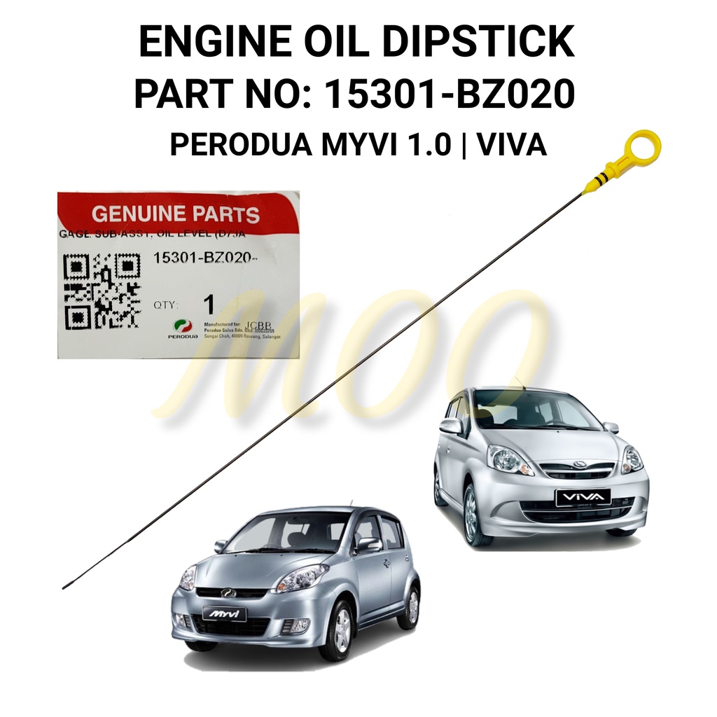 PERODUA ENGINE OIL DIPSTICK 15301-BZ020 PERODUA MYVI 1.0, VIVA | Shopee ...
