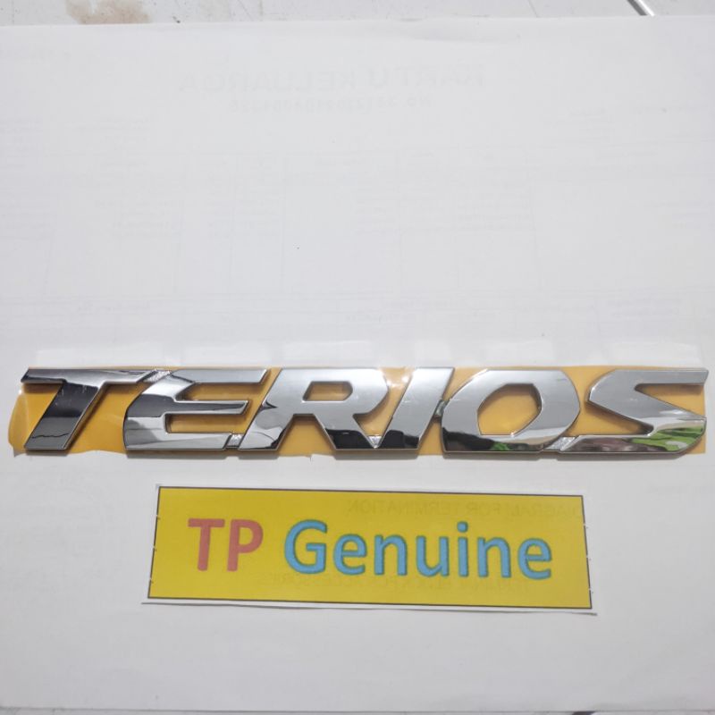 Original terios daihatsu 2018 2019 2020 2021 writing logo Emblem ...