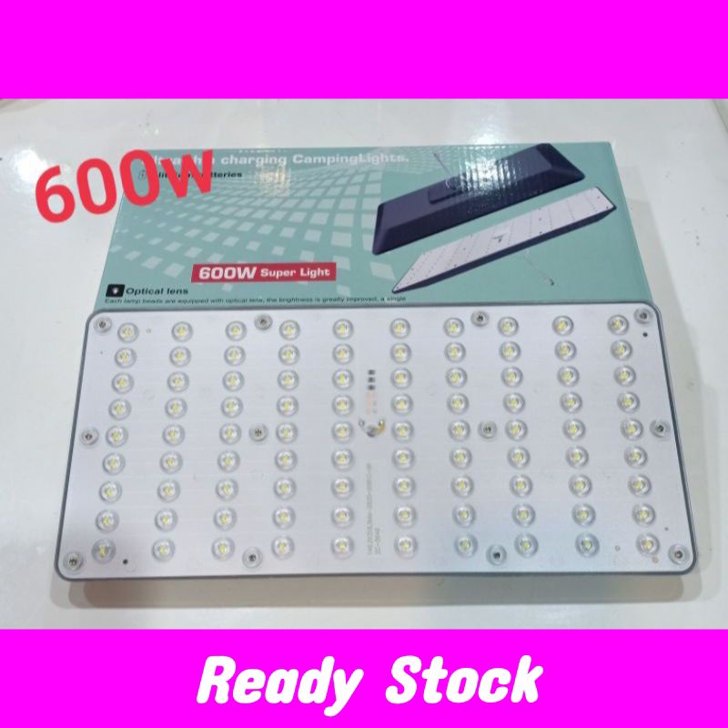 Lampu 180w 200W 350w 600w Ultra thin Light Rechargeable led light ...
