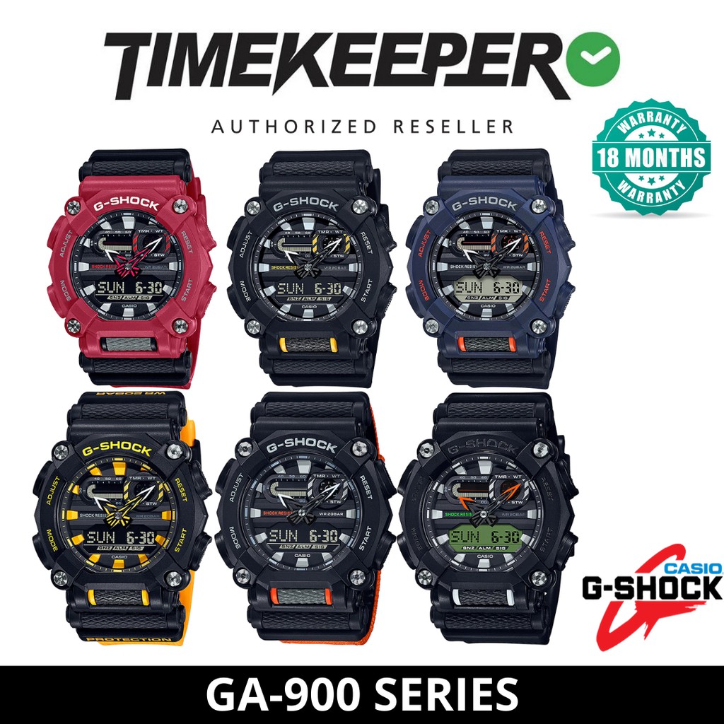 CASIO G-SHOCK GA-900/1A/2A/4A | GA-900A-1A9 | GA-900C-1A4 | GA-900E-1A3 Men's Watch [TIMEKEEPER ...
