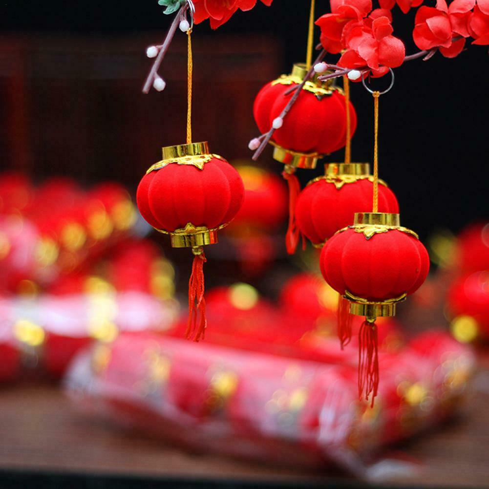 [ CNY Product ] CNY Golden Red Chinese Lanterns DIY Decorations For ...