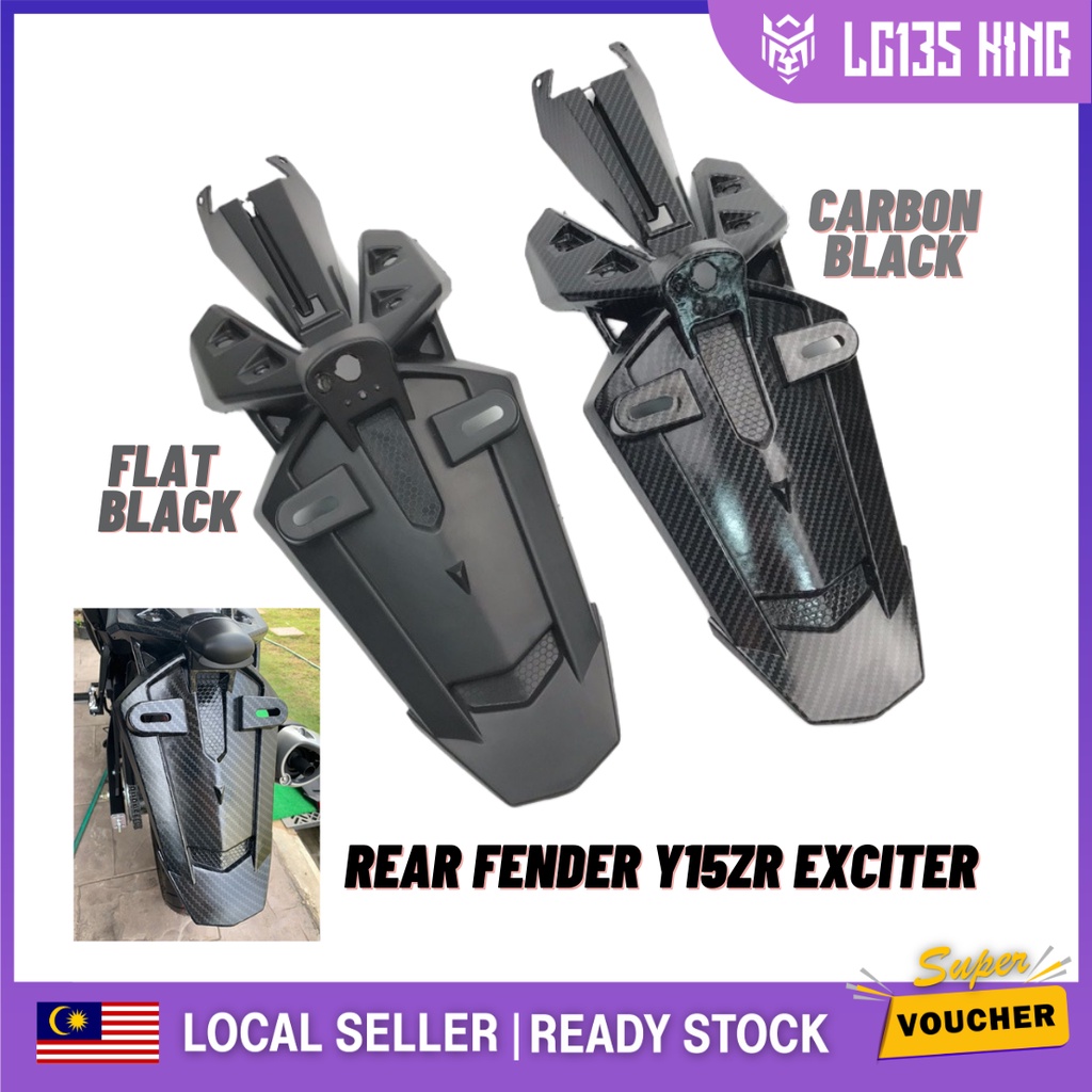 YAMAHA Y15 MUDGUARD EXCITER150 VIETNAM Y15ZR REAR FENDER EXCITER CARBON ...