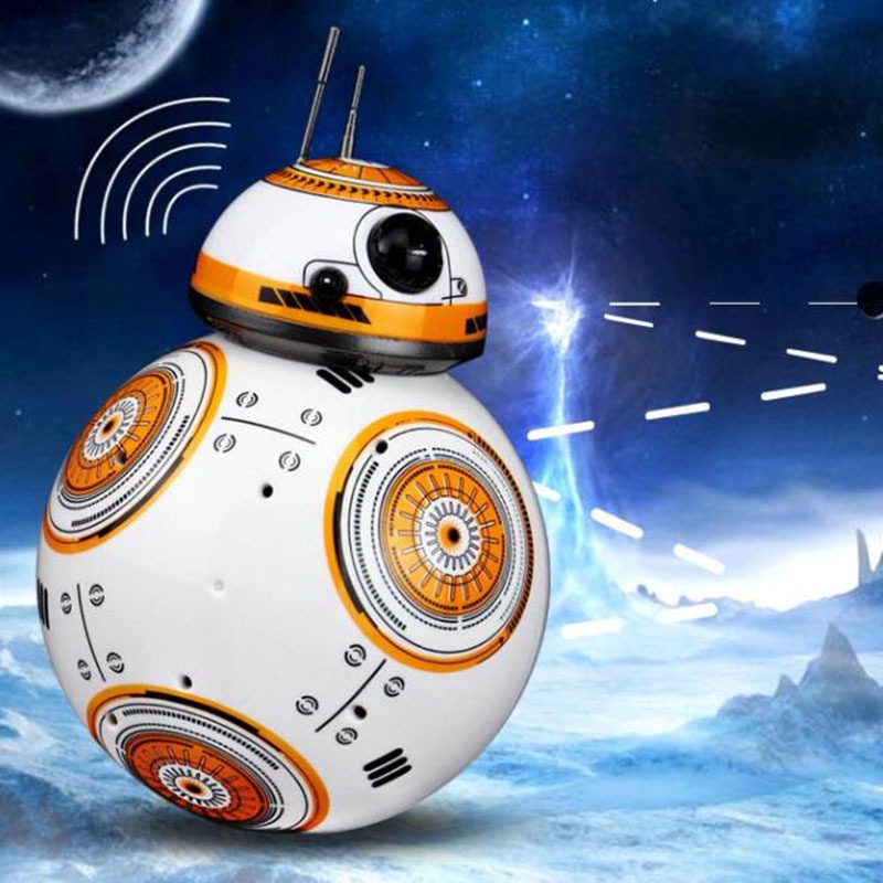 New Version Upgrade Model Ball RC BB-8 Droid Robot BB8 Intelligent ...
