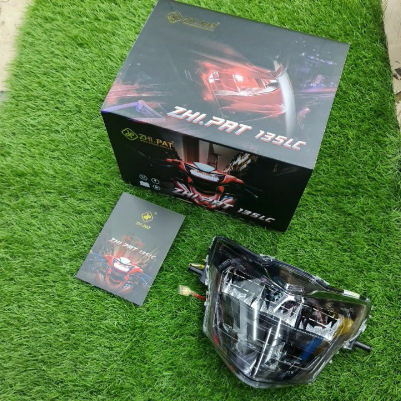 Yamaha Lc135 V2-V7 Zhi Pat Led Head Lamp Zhipat Lampu Led Made In Vietnam | Shopee Malaysia