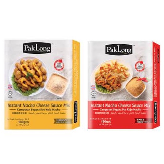 PAK LONG Instant Original /Spicy Nacho Cheese Sauce Mix Powder @ Serbuk ...