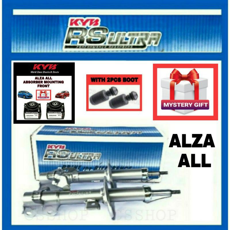 PERODUA ALZA 1.5 ALL ABSORBER FRONT HEAVY DUTY 1SET=2PCS ORIGINAL KYB ...