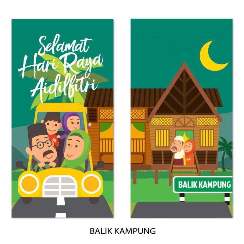 Sampul Raya 2022 (BALIK KAMPUNG) | Shopee Malaysia