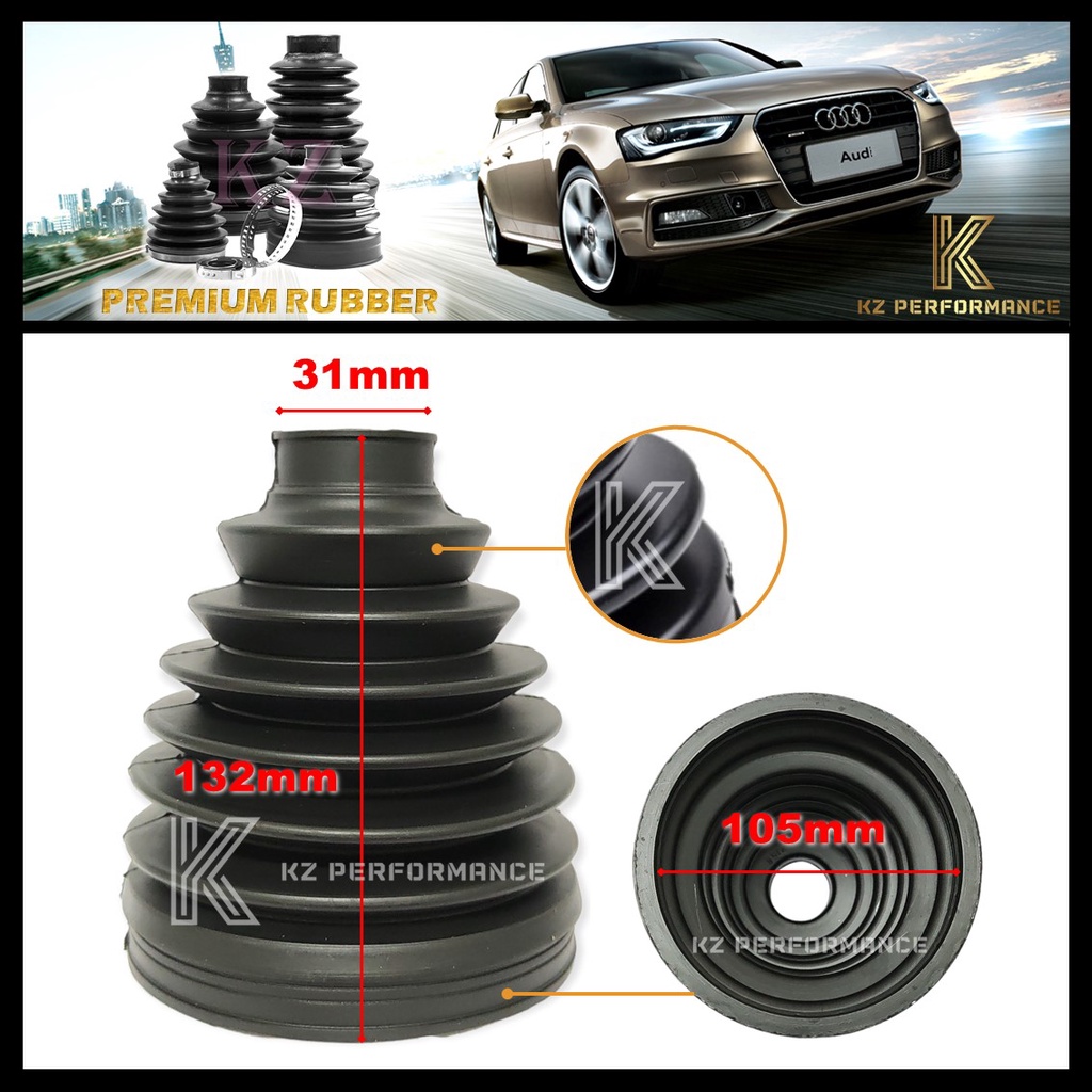 LEXUS LS470 / 31MM - 105MM / DRIVE SHAFT BOOT IN / DRIVE SHAFT COVER IN ...