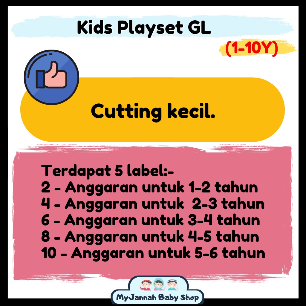Set Baju Budak Lelaki Playset GL Boy Baby Kids Clothing / Tshirt and ...
