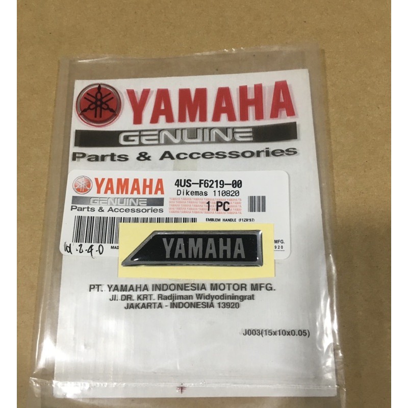 💯 ORIGINAL EMBLEM YAMAHA METER SS110 SS2 SSTWO RACING SPIRIT | Shopee ...