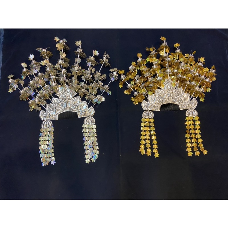 St002 Sarawak Iban most famous Traditional Costume Head Gear Sugu ...