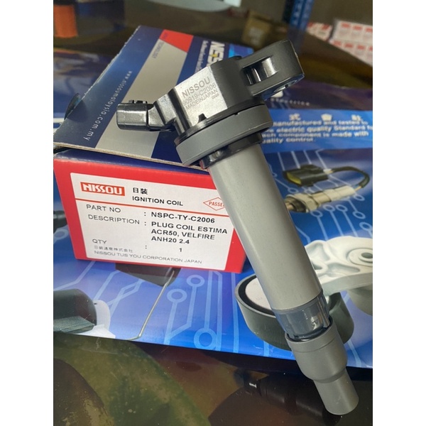 NSPC-TY-C2006 NISSOU JAPAN PRODUCT Ignition Coil For Toyota ESTIMA ACR50,VELFIRE ANH20 2.4 ...