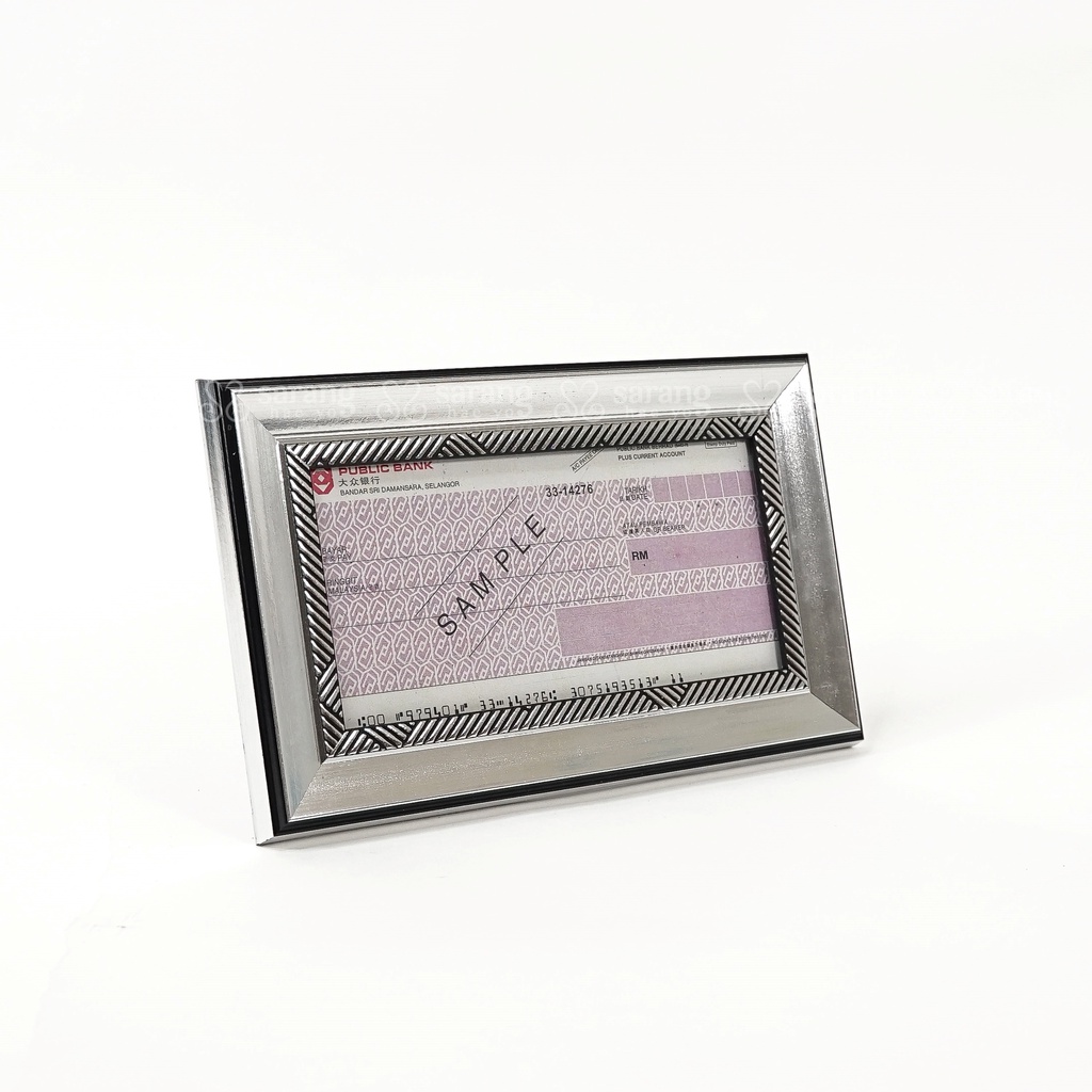 Cheque Frame Hantaran Kahwin Cek Hantaran Replika Cek Mas Kahwin Frame ...