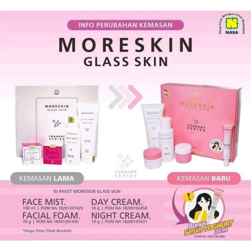 🔥PAKET GLASKIN🔥FREE SERUM 💯 ORIGINAL | Shopee Malaysia