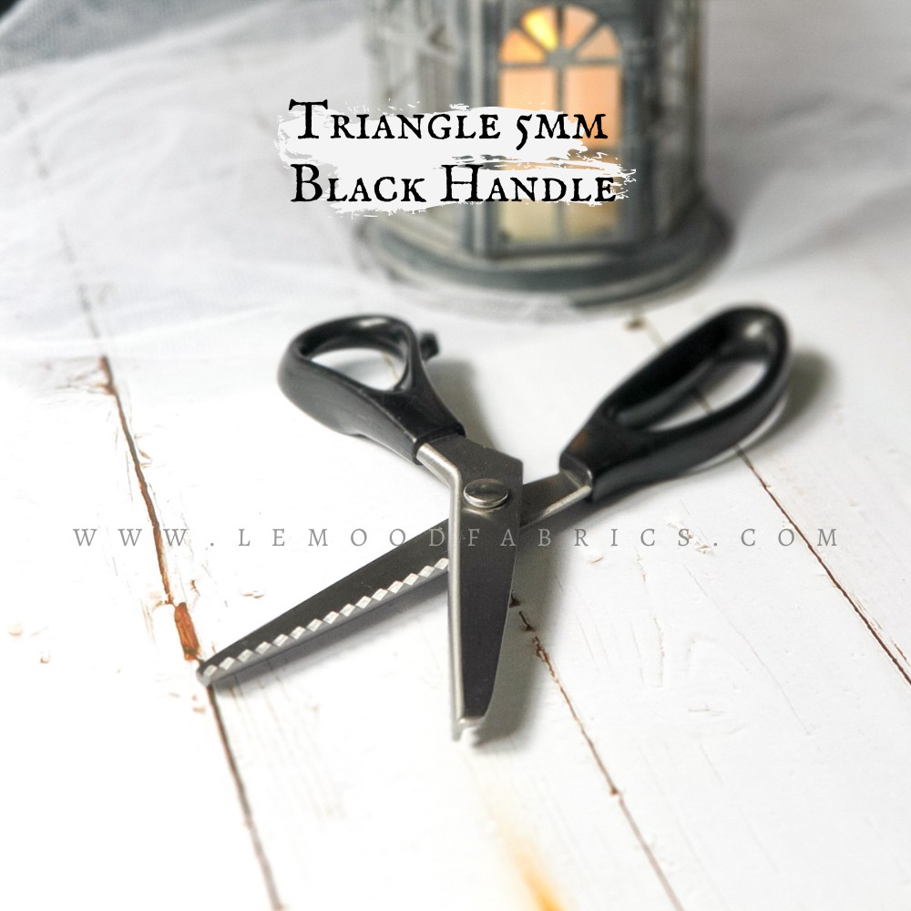 Le Mood Pinking Shears Zig Zag Fabric Scissors Gunting Kain Gunting ...