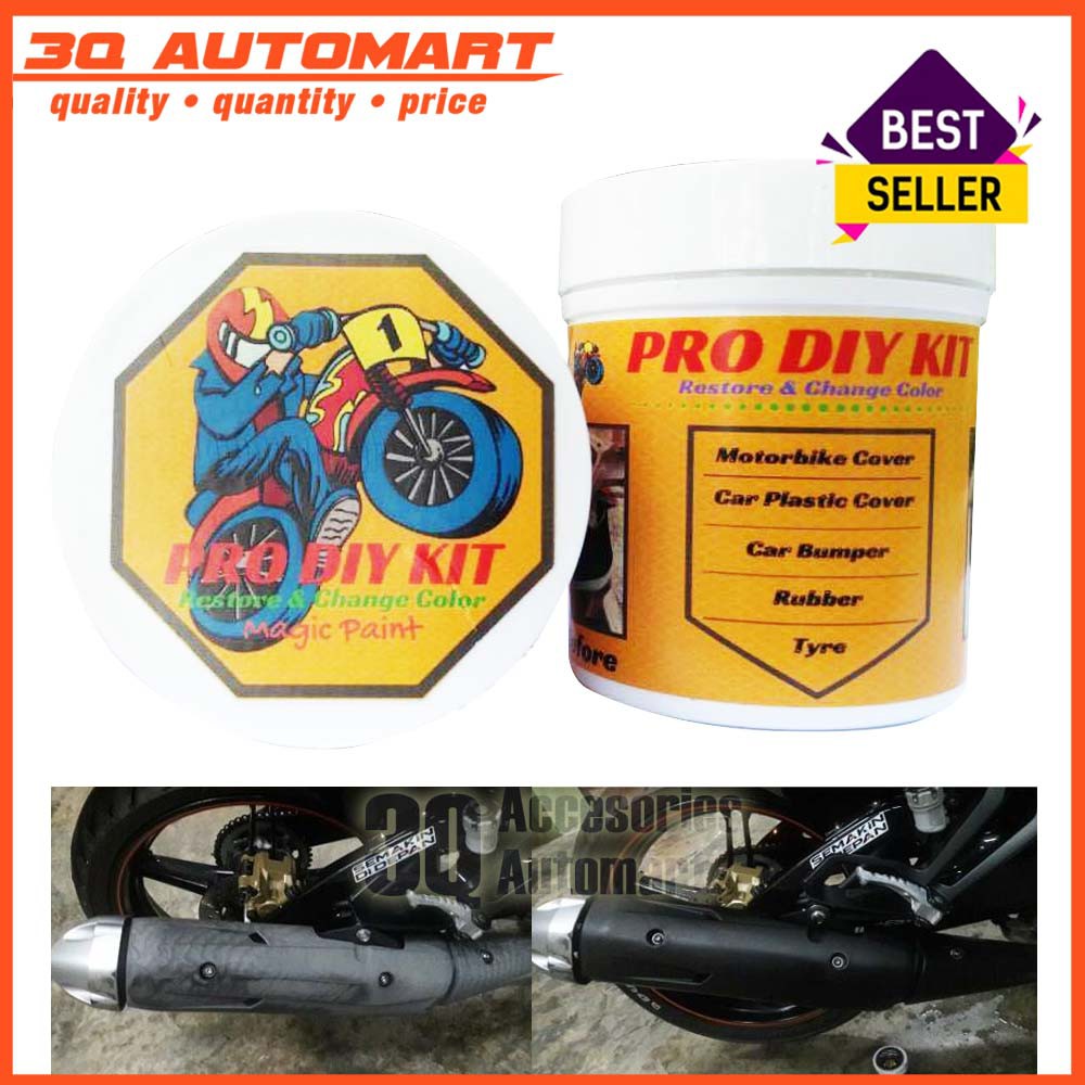 Pro DIY Kit Trim Restorer Black | Shopee Malaysia