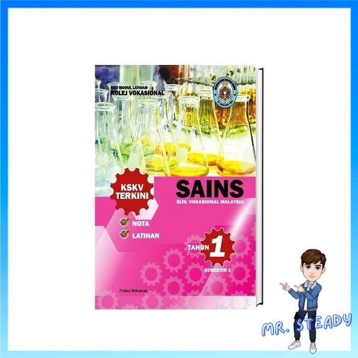 Siri Modul Latihan Kolej Vokasional: Sains Tahun 1 Semester 1 | Shopee Malaysia