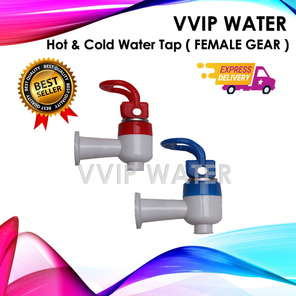 2pcs Push Type Water Tap Replacement For Water Dispenser Drinking Parts ...