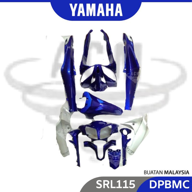 YAMAHA SRL115 Lagenda Carburetor Body Cover Set Coverset Kosong Bodyset ...